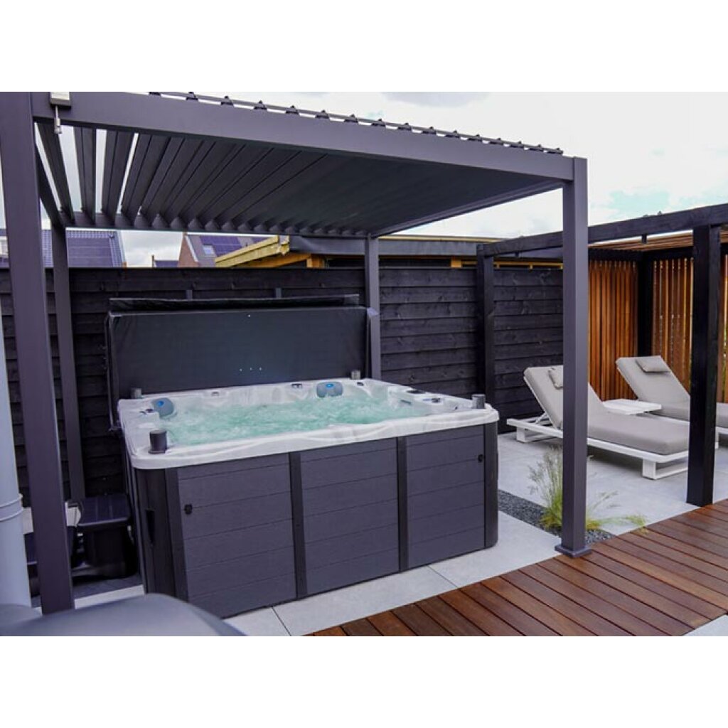 Voordelen van een jacuzzi onder een overkapping